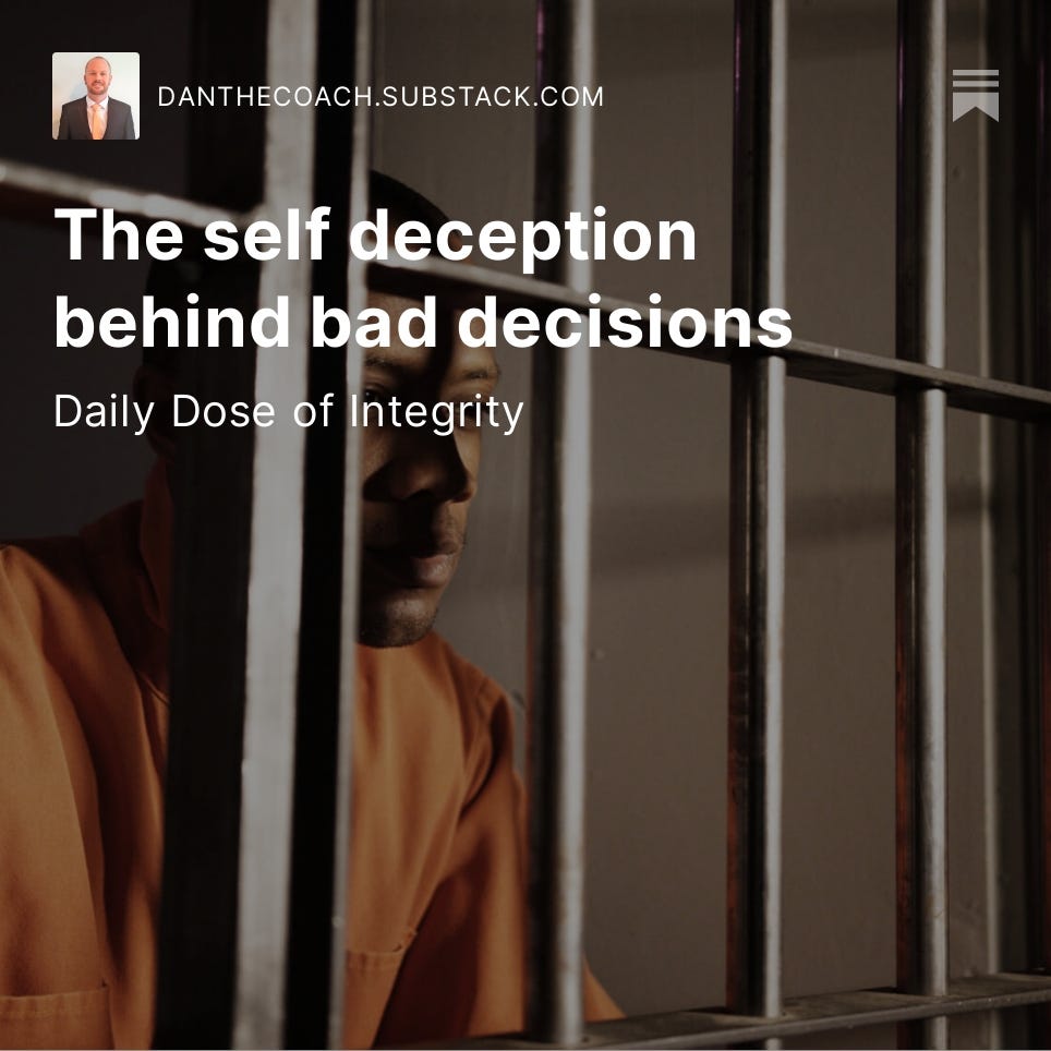 The self deception behind bad decisions | by Daniel Munro | Aug, 2023 ...