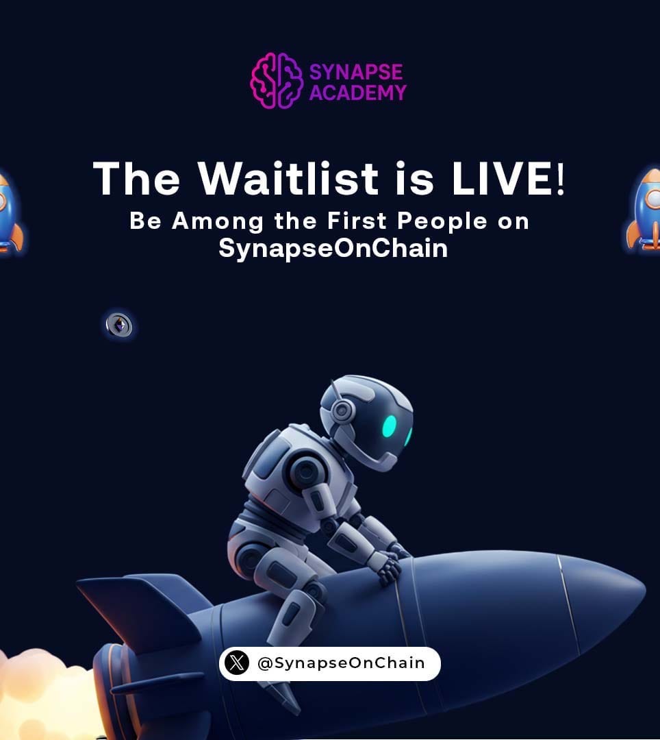 The Beginning: The Waitlist Dropped Today — September 25th | by Synapse On Chain | Sep, 2025 ...