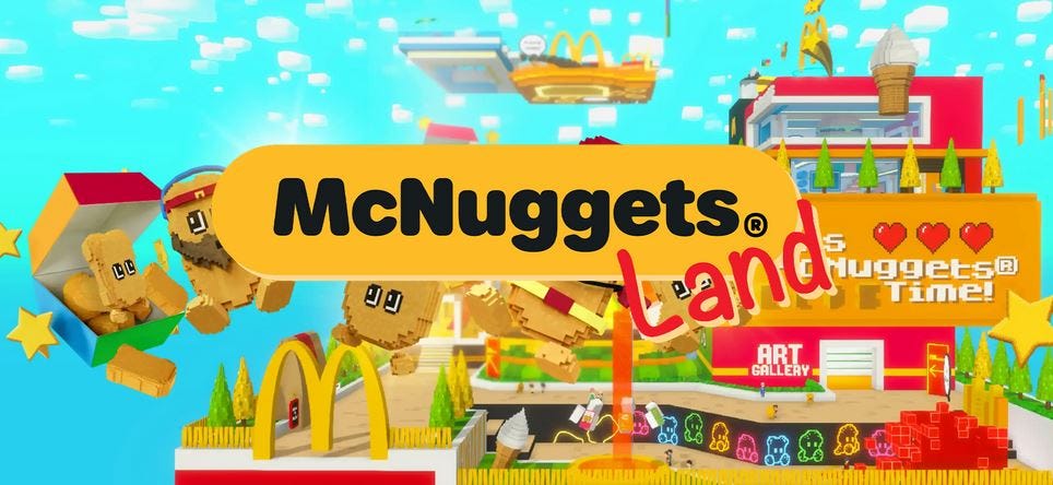The Sandbox experience review — McNuggets Land | by Studio Unique | Medium