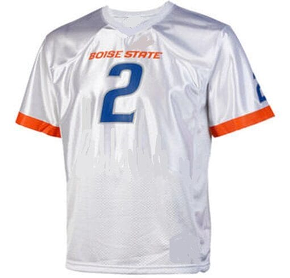 Custom Boise State Broncos Jersey Name and Number NCAA College Football ...