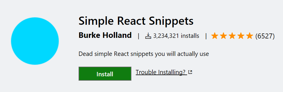 Simple React Snippets For Visual Studio Code | by Burke Holland | Burke Knows Words | Medium