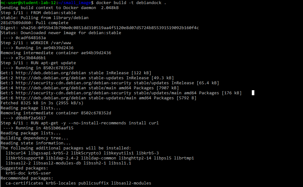ใช้งาน Docker เบื้องต้น part 2. Build a smaller image | by Thanadon ...