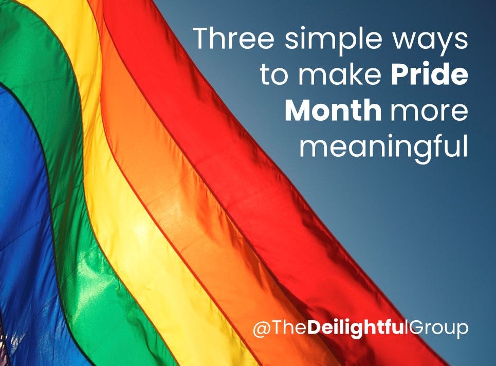 Three simple ways to make Pride Month more meaningful | by Ian Clarke ...