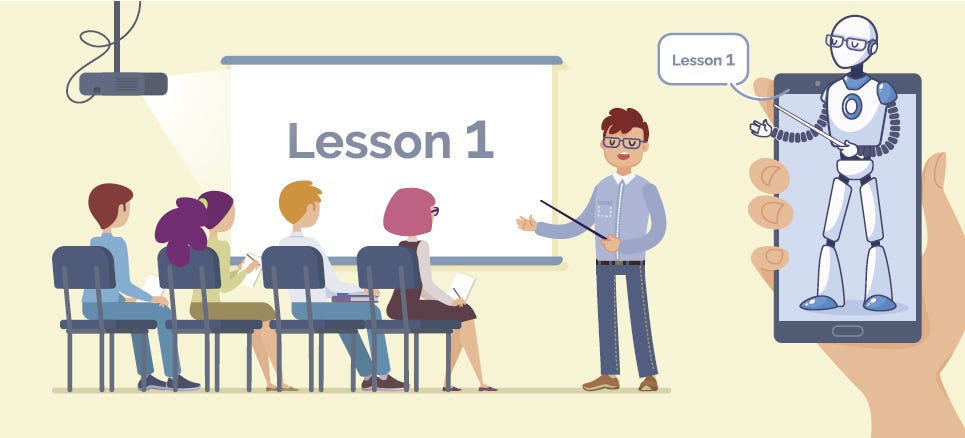Learning and teaching in the era of Artificial Intelligence | by Bled ...