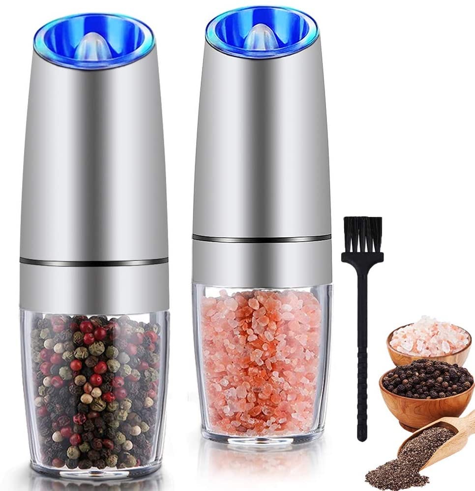 Automatic Salt and Pepper Grinders — Battery Operated Automatic Pepper ...