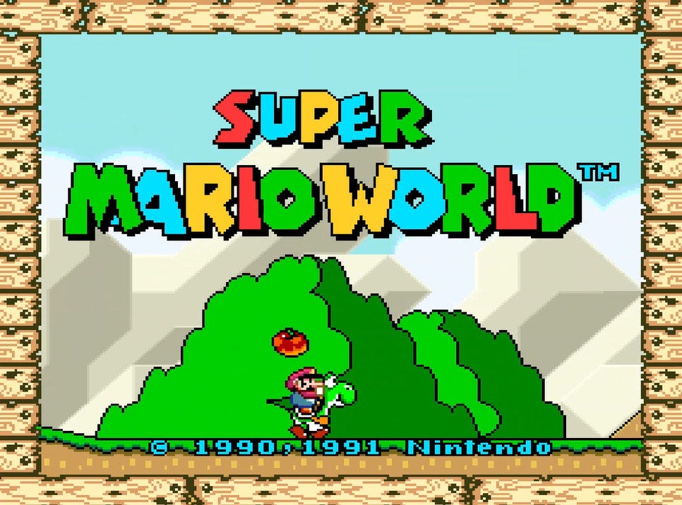 Explorando o SNES #001| Super Mario World (1990) | by Bruno Alexandre ...