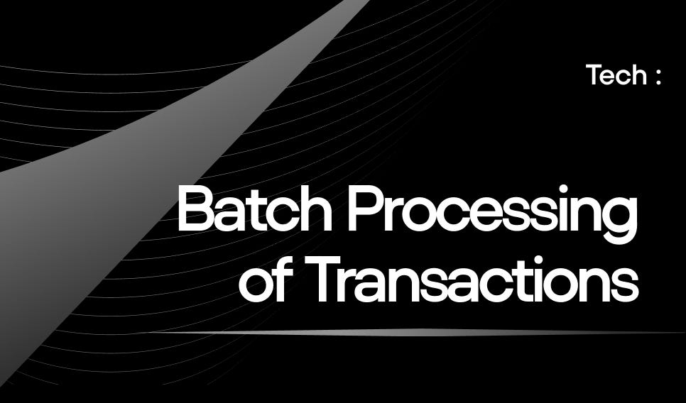 ImFACT: Batch Processing of Transactions | by ImFACT | ImFACT | Medium