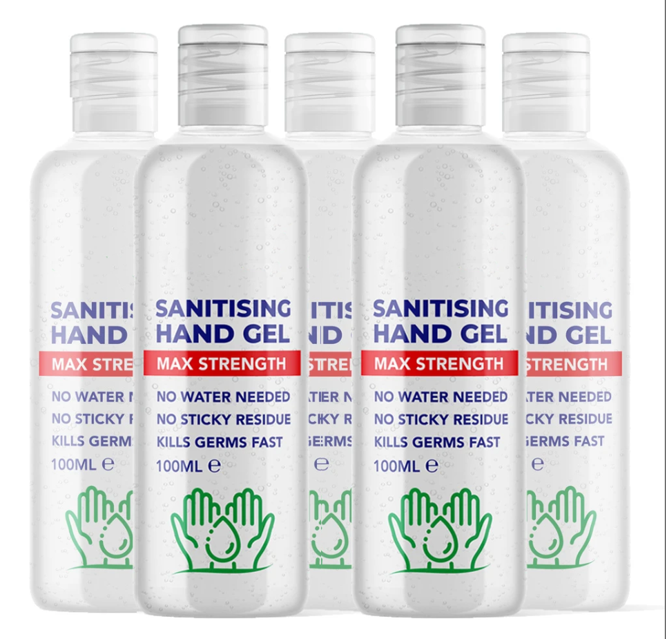 100ml Anti-bac Hand Sanitiser Gel | by Quest Hardware | Medium