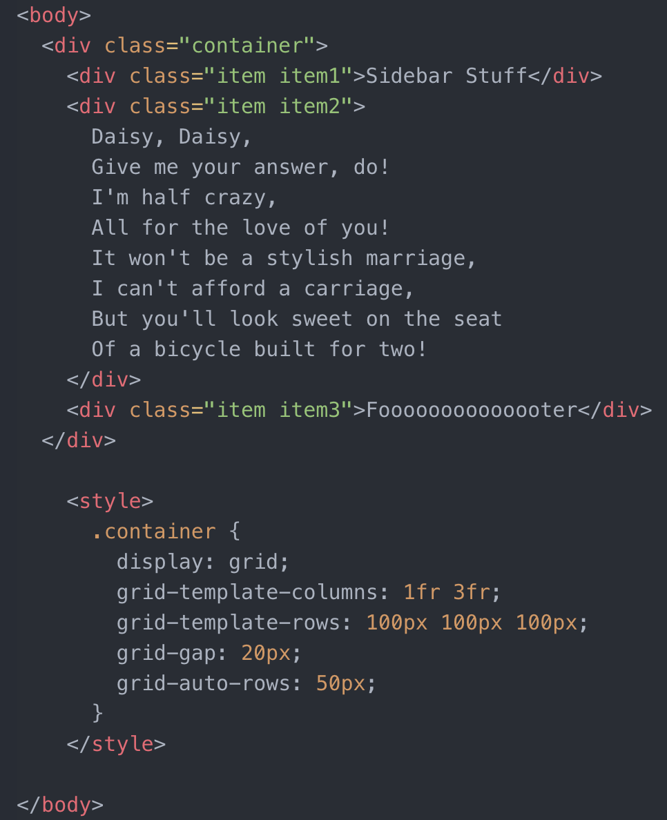 Riding The Lines of CSS Grid Pt. V — Grid Template Areas & Line Names ...