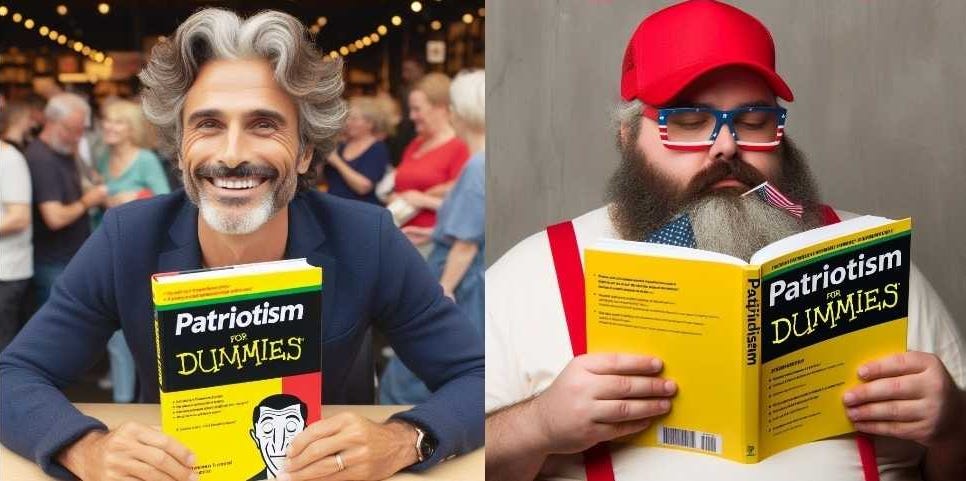 I Can’t Believe It’s Not MAGA: Patriotism for Dummies | by Jason ...