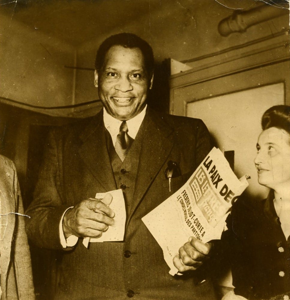 Paul Robeson in Manchester. Written by Anya Carr | by Dr Janette Martin ...