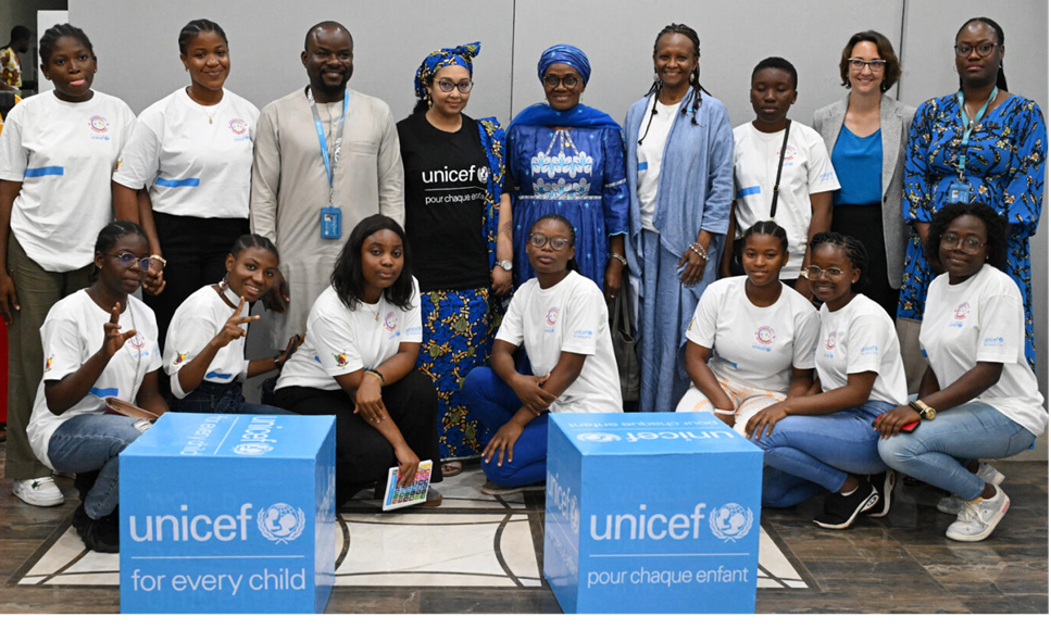 International Day of the Girl 2023 — UNICEF’s AGAB demonstrate their leadership in Yaoundé ...