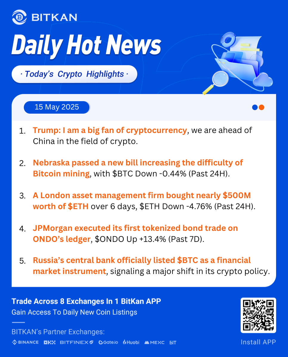 $500M in ETH, JPMorgan Goes On-Chain, and Trump Sparks Legislative ...