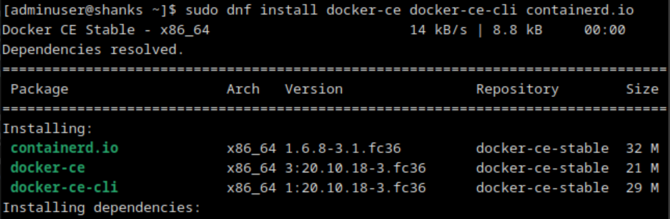 Installing Docker on Fedora Linux using dnf command | by Rishabh Bidya | Medium