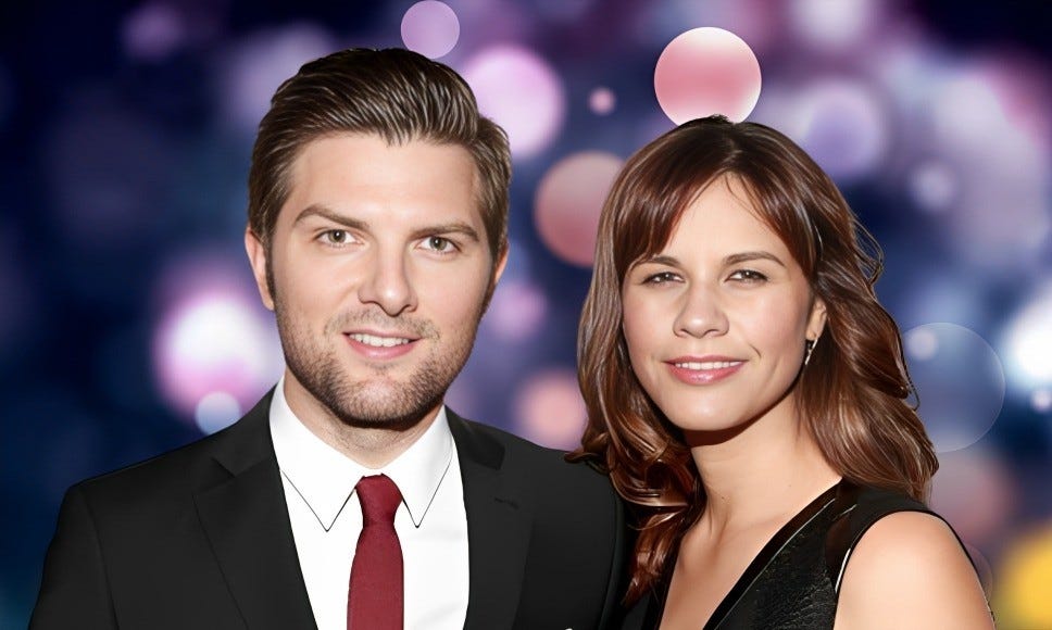 Adam Scott Wife Naomi Sablan