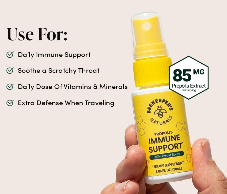 Propolis Throat Spray. Propolis, the defender of the hive, is… | by Ucf ...