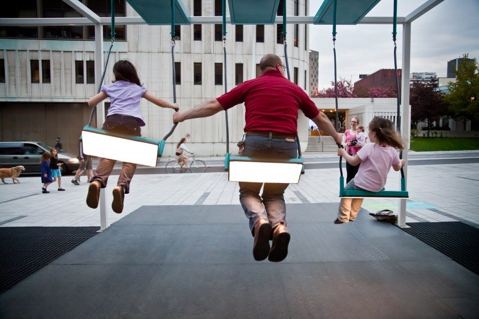 Something to talk about: Why playful public spaces inspire serious ...