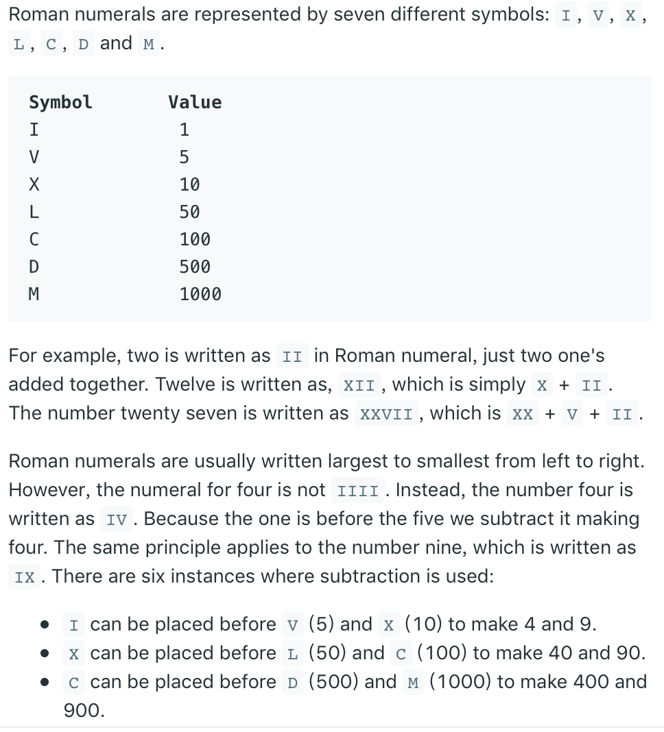 LeetCode Problems#13. Roman To Integer | by Evan Hung | Medium