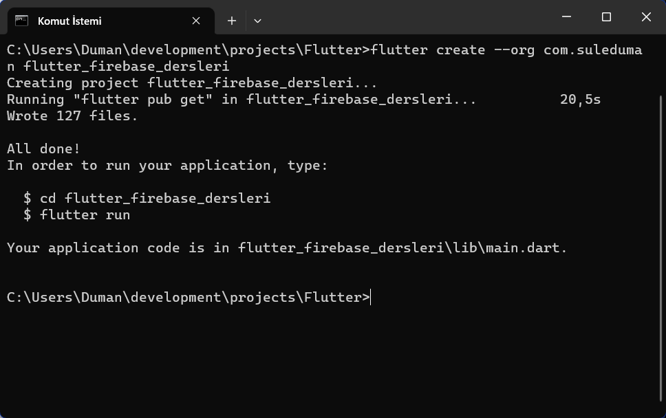 Flutter Firebase 🔥. Herkese merhaba 👋🏻 Bir süredir… | by suleduman | Medium