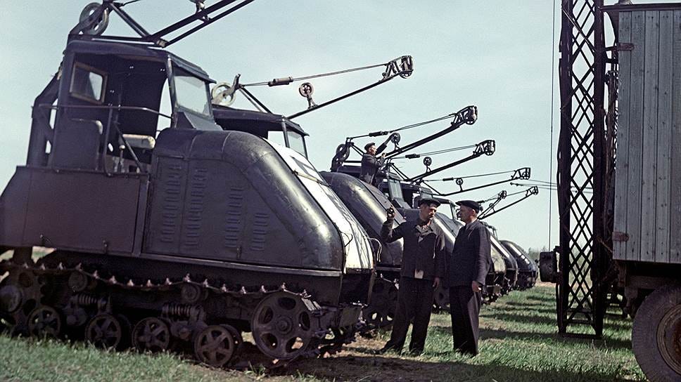 Stalin’s Electric Tractors. Today, agricultural machinery… | by Valeriy ...