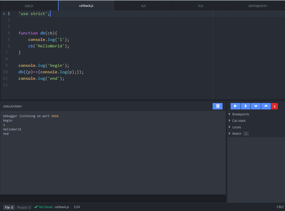 debug node in ATOM. Run node programs instantly and debug… | by Nivesh | nodejs-tips | Medium