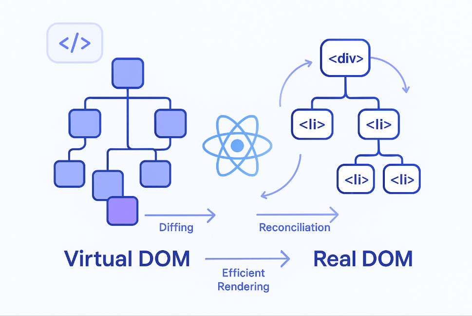 Understanding React’s Virtual DOM: How It Works, Why It Matters & What You Must Know for ...