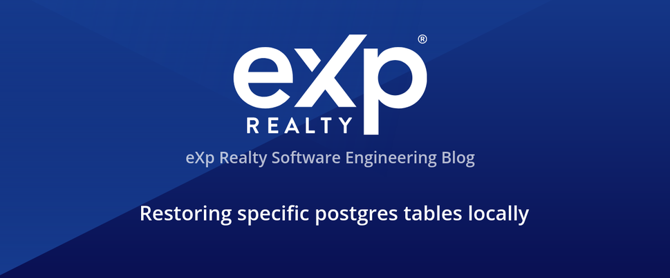 Restoring Specific Postgres Tables Locally By Micah Mcmullen Expsoftwareengineering Medium