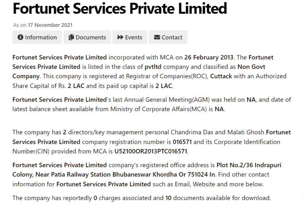 Fortunet Services Private Limited - Rahularora - Medium