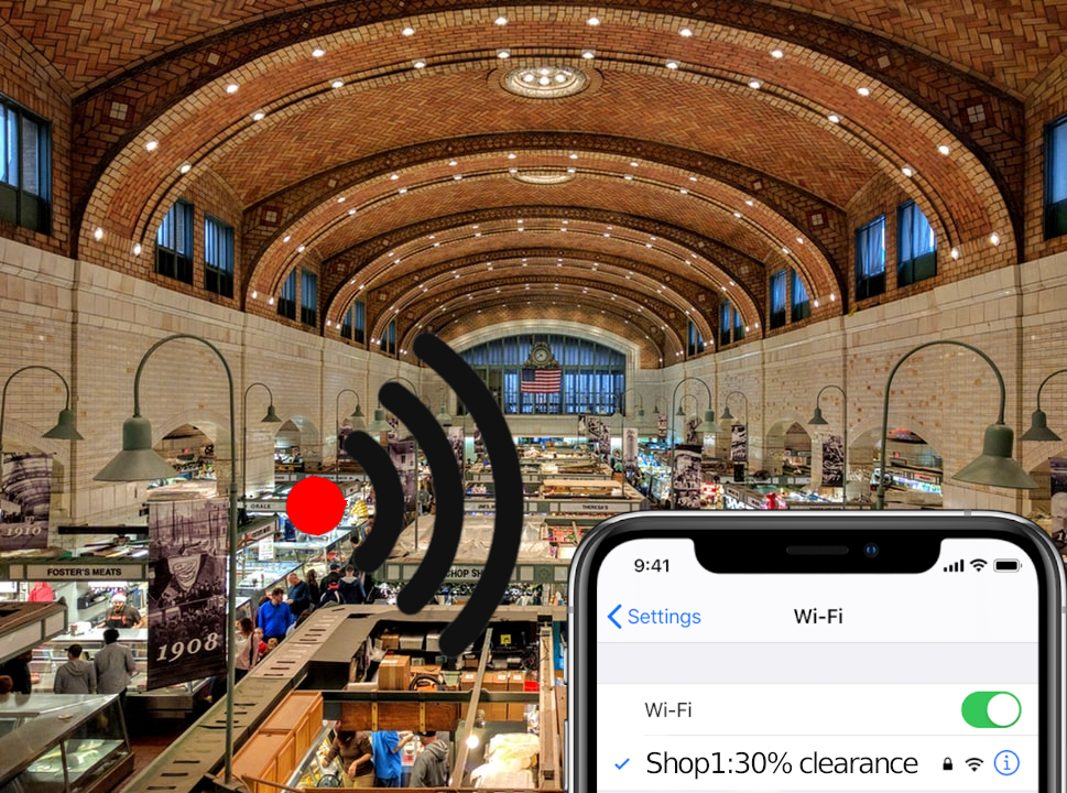 OTA messages and promotions announcing by continuous Essid renaming ...