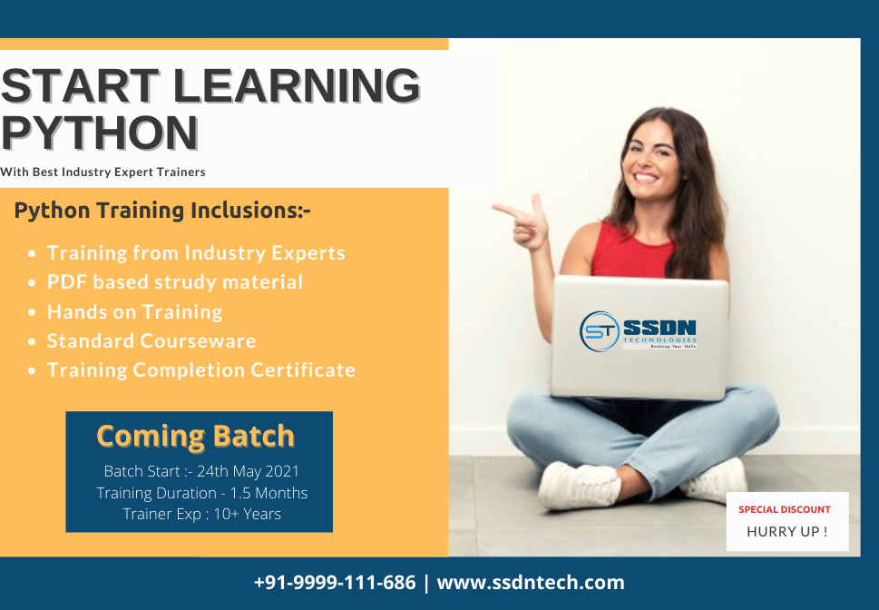 How can you get certified with Python Programmer in Delhi? | by SSDN Tech | Medium
