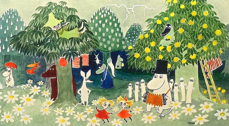 Moomintroll Illustration