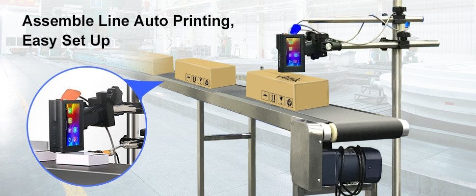 Application of Handheld Inkjet Printer Assembly Line | by BENTSAI | Medium