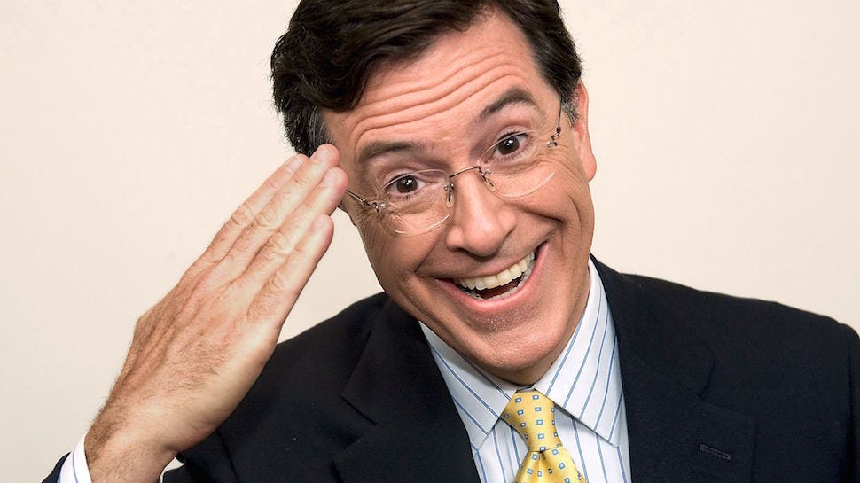 Welcome Back, Stephen Colbert — Honorary Smart Girl! | by Rachel ...