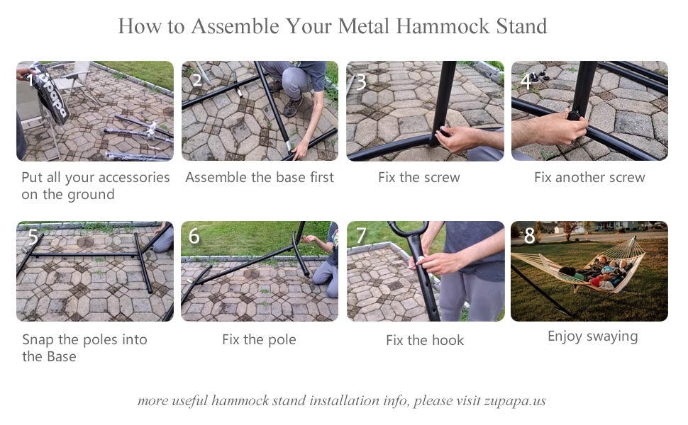 HOW TO ASSEMBLE A METAL HAMMOCK STAND? (2022 LATEST GUIDE) | by Skye ...
