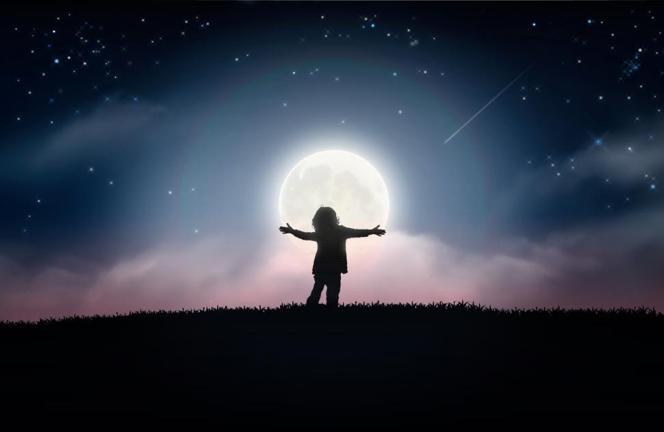 My Friend Moon. I’ve always cherished the serene summer… | by DINESH ...