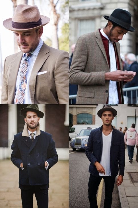 How To Wear A Trilby Hat Male