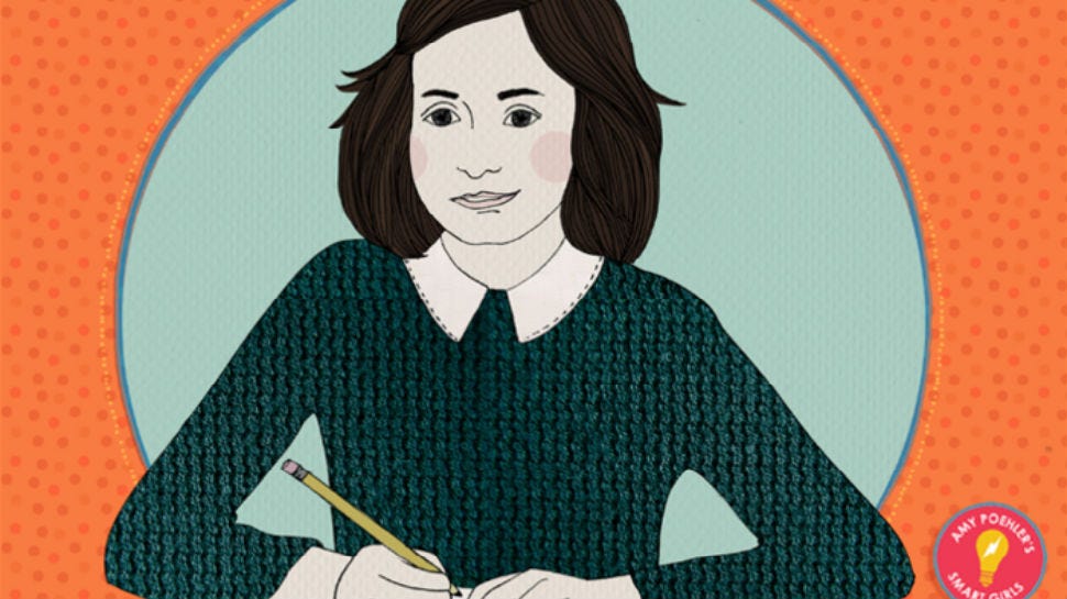 Women in History: Anne Frank | by SmartGirls Staff | Amy Poehler's ...