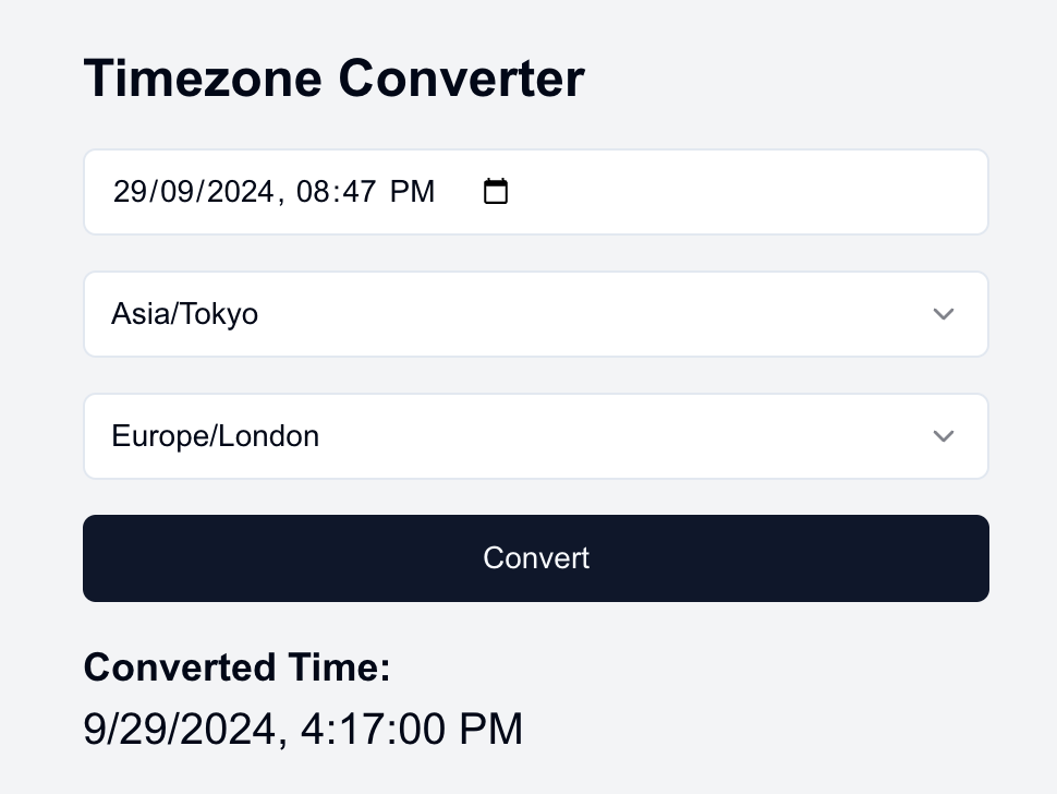 Crafting a Next.js App with AI: A Timezone Converter Story | by Rohit ...