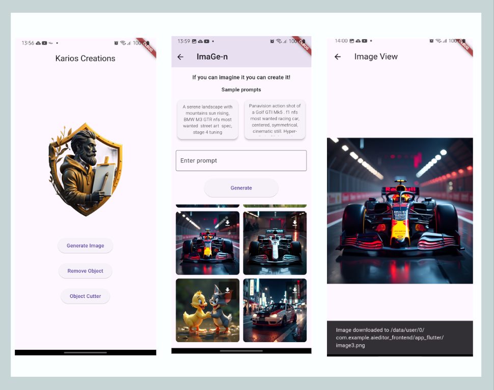 Image Gen App: Inferencing HuggingFace fine-tuned Flux.1-dev Models & Integrating with Flutter ...
