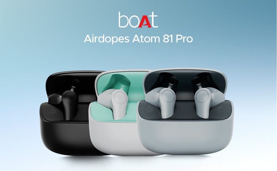 The Ultimate Listening Experience: A Deep Dive into boat Air dopes Atom ...
