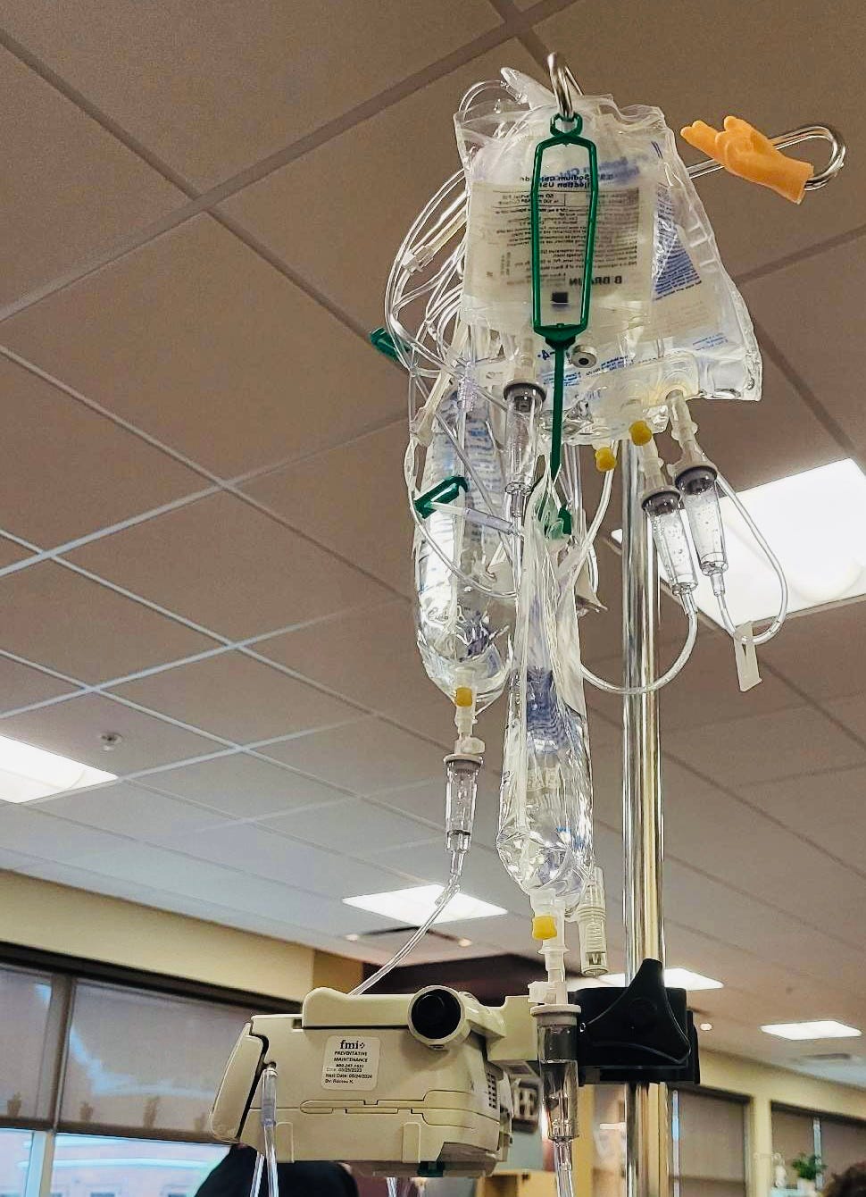 Today is my 4th chemo treatment, which means I’m half way done! Yay ...