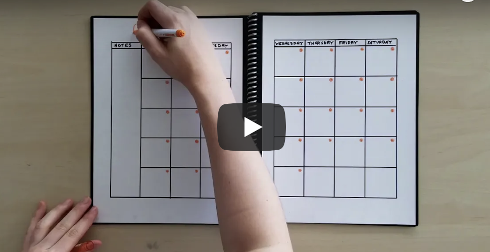 How to Make a Reusable Calendar in Your Rocketbook | by Rocketbook ...