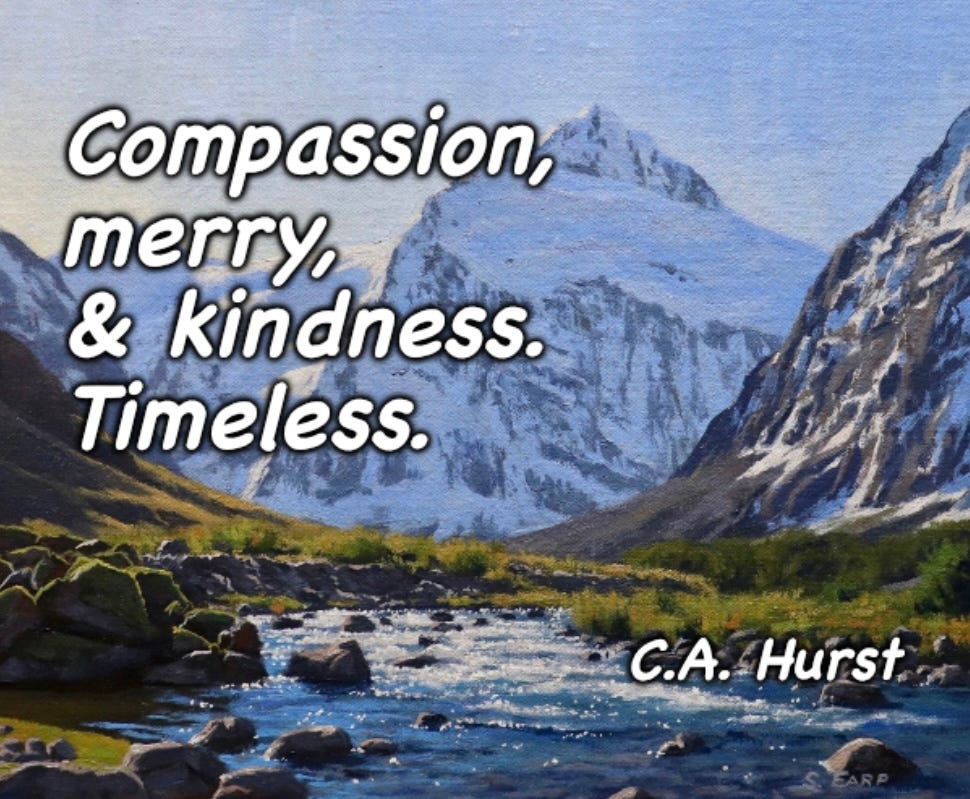 Compassion, - C. A. Hurst - Medium