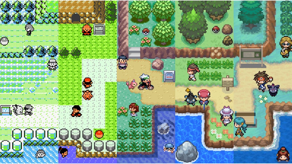 Pokemon Green Gameplay