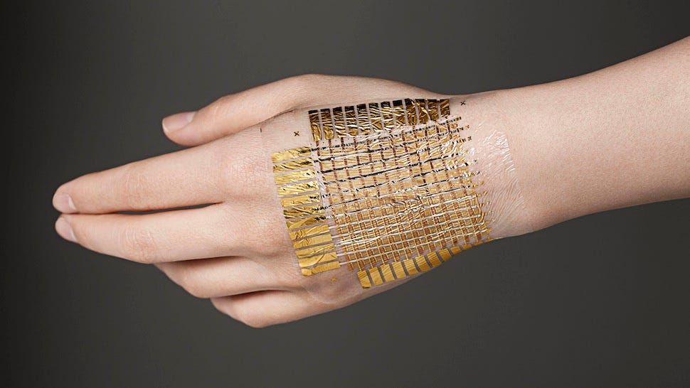 German scientis have developed an “electronic skin” that allows you to ...