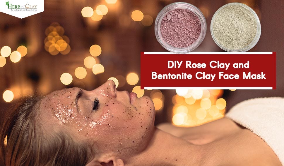 Diy Rose Clay And Bentonite Clay Face Mask By Herb N Clay Medium