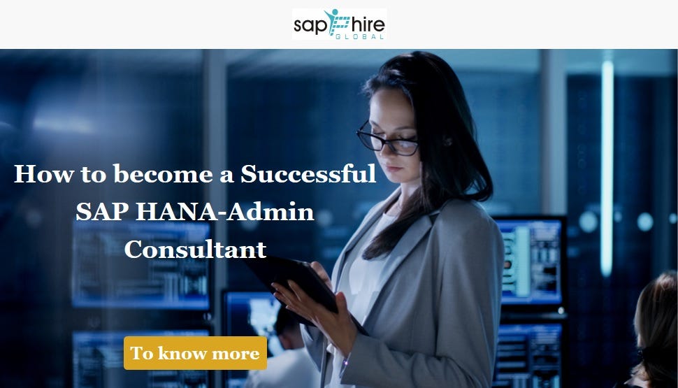 SAP HANA -ADMIN. Introduction of the Modules : Sapphire… | by sapphire global | Medium