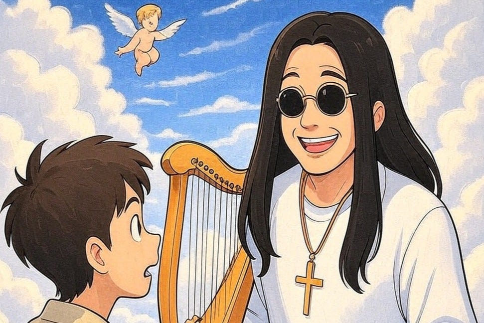 Afterlife Humor: My Unexpected Meeting with Ozzy Osbourne in Heaven ...