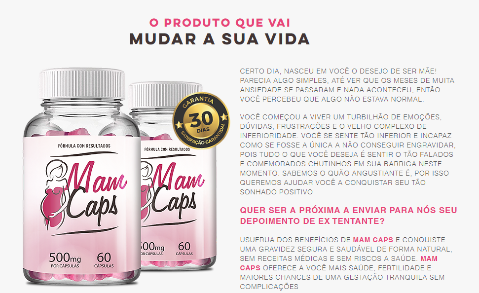 Mam Caps — FUNCIONA? COMO TOMAR? ONDE COMPRAR? | by Evandro | Medium