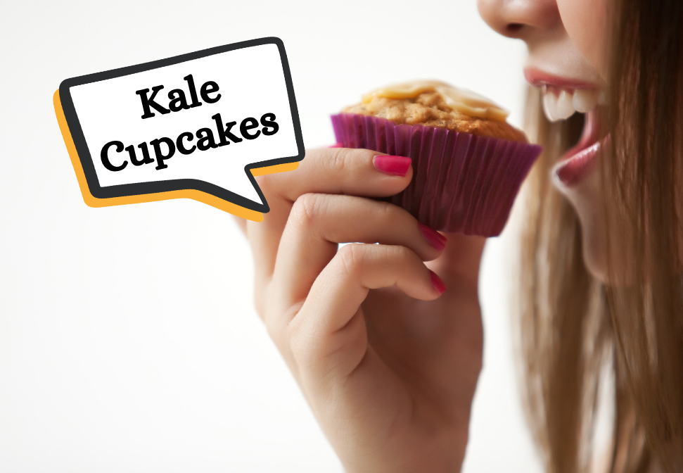 Kale Cupcakes - The Daily Cuppa - Medium